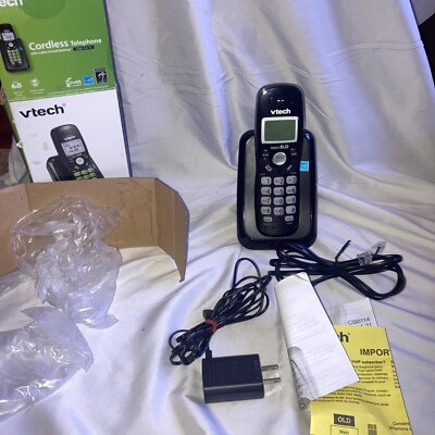 Vintage VTECH CS6114-11 DECT6.0 Cordless Phone with Caller ID/Call ...