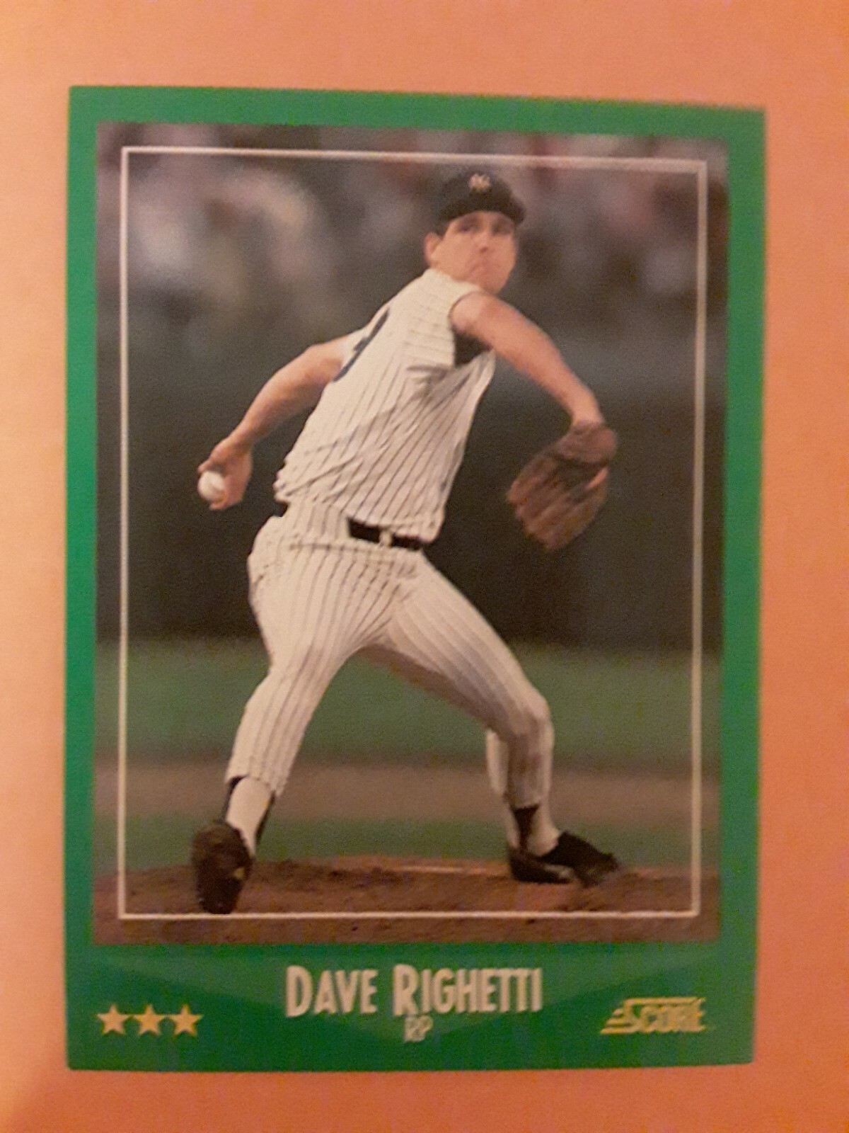 1988 Score Dave Righetti baseball card #351. New York Yankees. | eBay