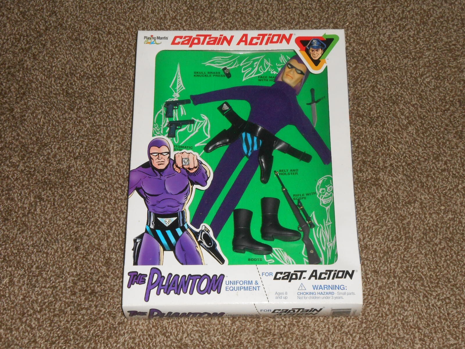 Action Figure Clothing / Equipment - THE PHANTOM - CAPTAIN ACTION - NEW ...