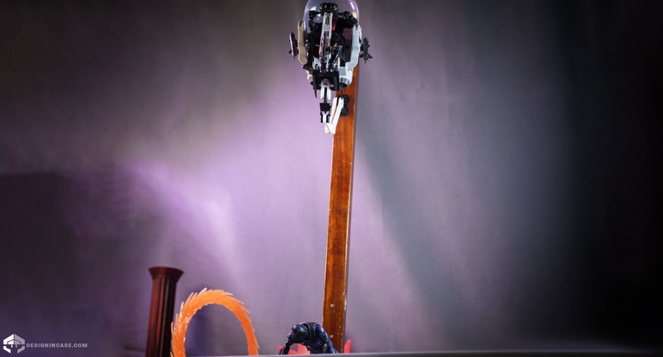 Designincase GI Joe Classified Trubble Bubble Stand - 3D Printed BLACK ...