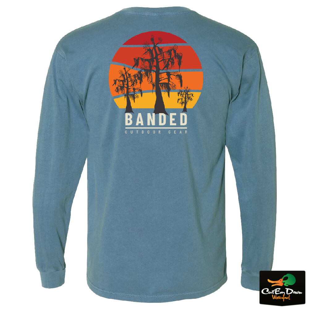 Banded Logo NEW BANDED GEAR DUCK BADGE LOGO L/S LONG SLEEVE T SHIRT