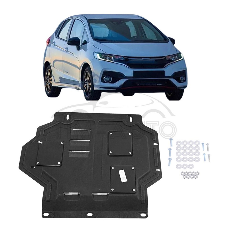 For Honda Fit 2007-2020 1.5L Black Front Engine Splash Shield Under ...