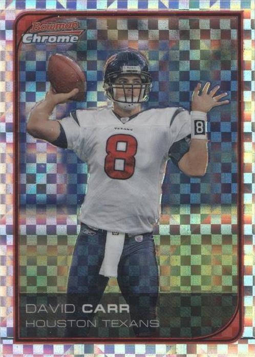 2006 Bowman Chrome - David Carr #177 X-Fractor /250 for sale online | eBay