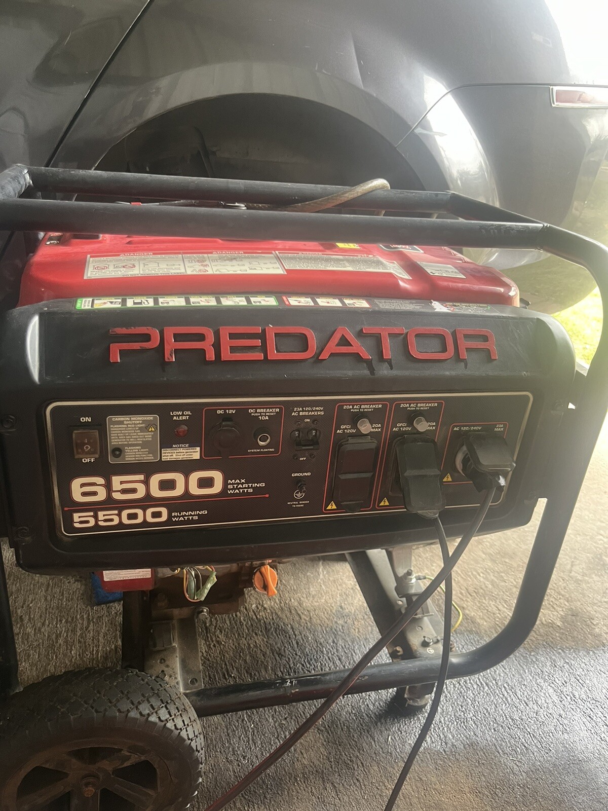 PREDATOR 6500 - 5500/6500W PORTABLE GENERATOR | eBay