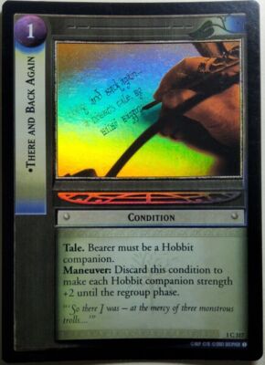 There and Back Again - 1C317 - FOIL NM - LotR TCG CCG | eBay