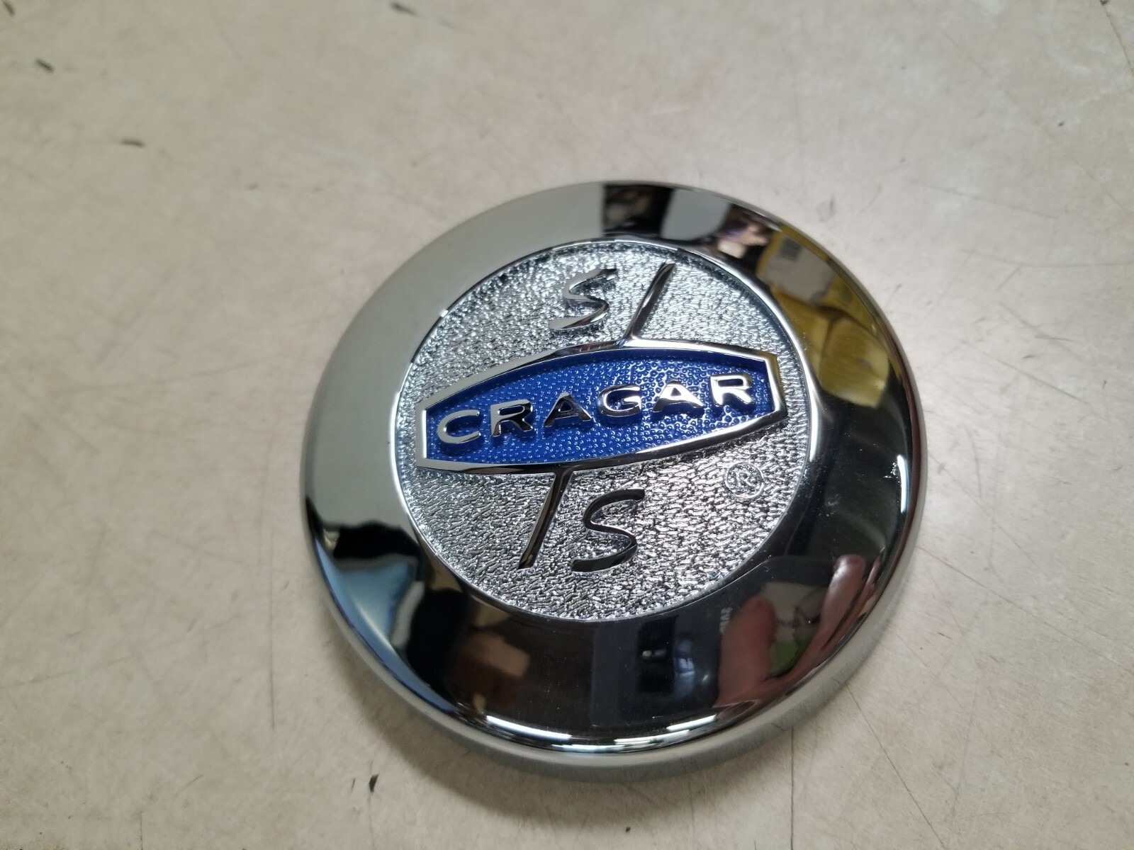 Vintage Genuine OEM Cragar S/S Wheel Rim Center Hub Cap 3 1/4" CAP5248 ...