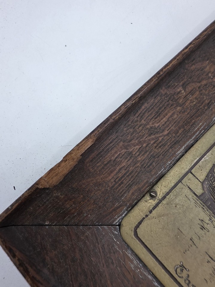 George Rutledge 1903 Arts & Crafts Brass Etching Landing Of Pilgrims ...