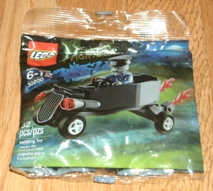 NEW Sealed LEGO Monster Fighters: Zombie Chauffeur Coffin Car 30200 ...