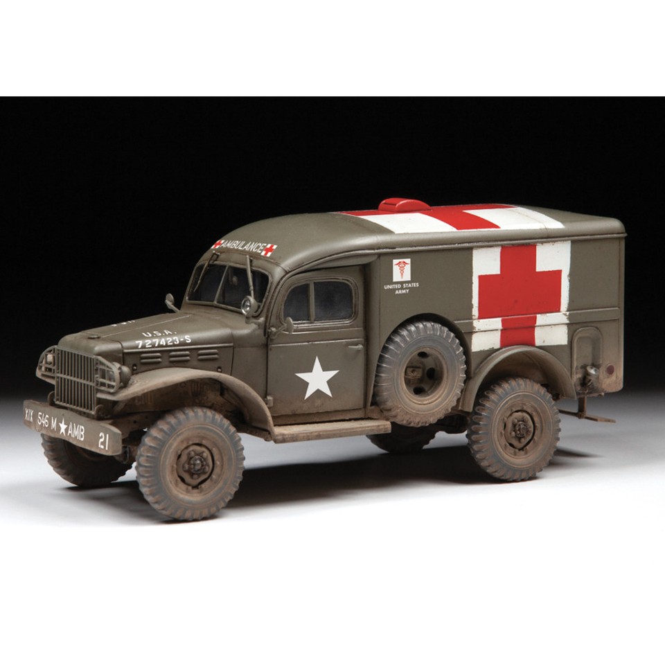 Zvezda 3711 Dodge WC-54 Ambulance 1:35 Model Kit | eBay UK
