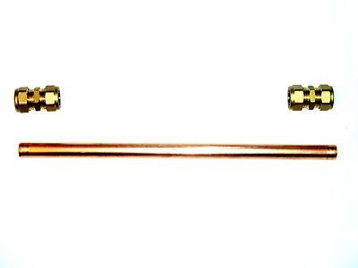 15mm Copper Plumbing Pipe Repair Kit With Compression Couplers | eBay UK