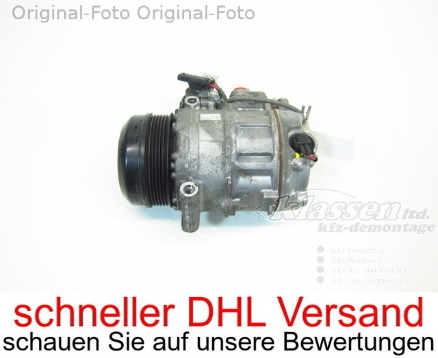 Air Conditioning Compressor MERCEDES BENZ S-klasse W222 S 500 ...