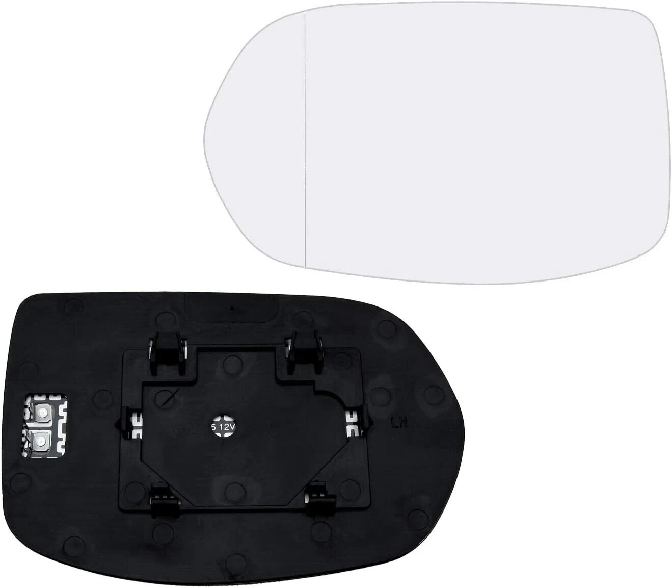 Drivers Side Mirror Glass Fit 12-16 CR-V, 16-20 HR-V Backing Plate Heat ...