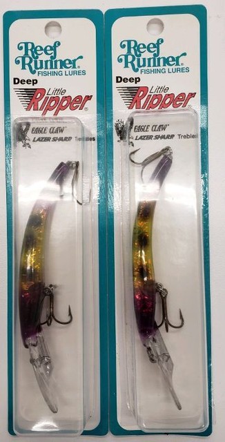 Reef Runner 600184 Deep Little Ripper 600 Minnow 21 FT Diving for sale ...