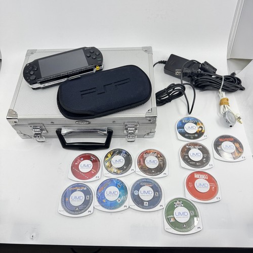 Sony PSP 2001 System Bundle - Piano Black - ConsoleRARE Games And ...