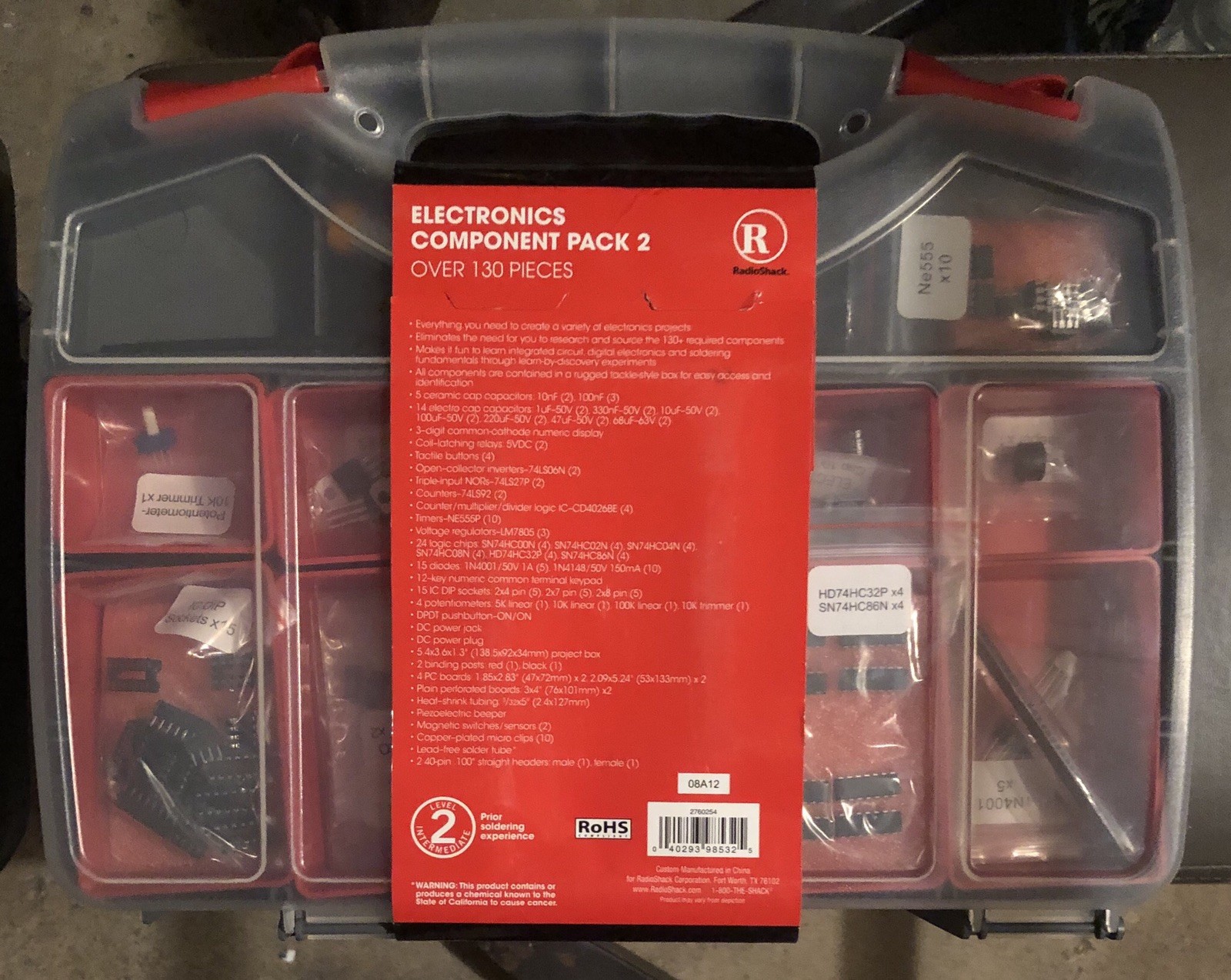 Radio Shack Electronics Component Pack 2 (2760254) | eBay