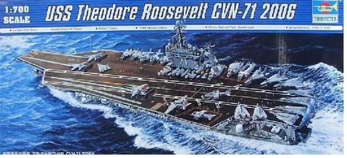 Trumpeter 1/700 ROOSEVELT CVN-71 2006 #05754 #5754 📌Listed in USA📌 ...