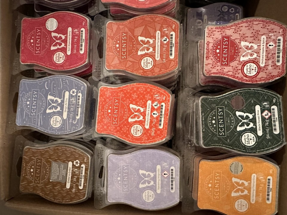 5 X Scentsy Wax Melt Bars Bundle Brand New Sealed Different Scents ...