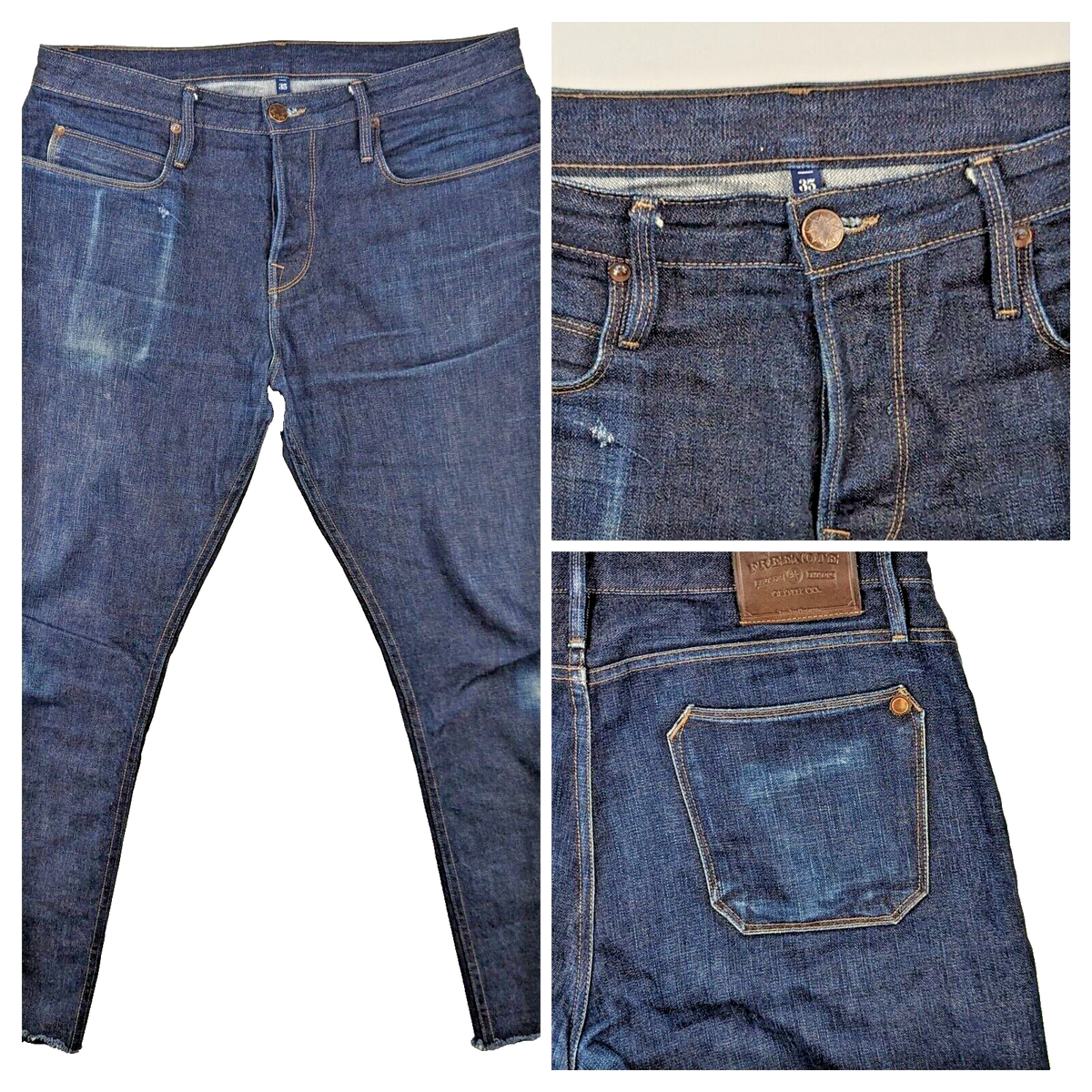 Dhgate Selvedge Denim Bob Dong Jeans The Hammer Straight- Indigo One ...