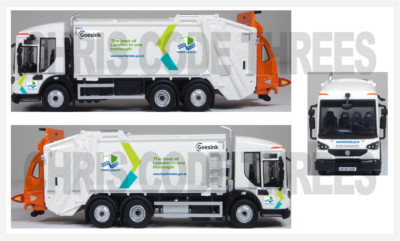 Code 3 Adhesive Vinyl Decal suit 1/76 Oxford Diecast Dennis Eagle Tower ...