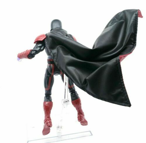 SU-C-MG: 1/12 Black Red Wired Cape for Marvel Legends Magneto (No ...