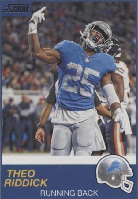 2019 Score - Theo Riddick #219 for sale online | eBay