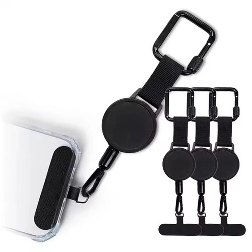 Retractable Anti-Theft Phone Lanyard Holder Strap Mobile safety Tether ...