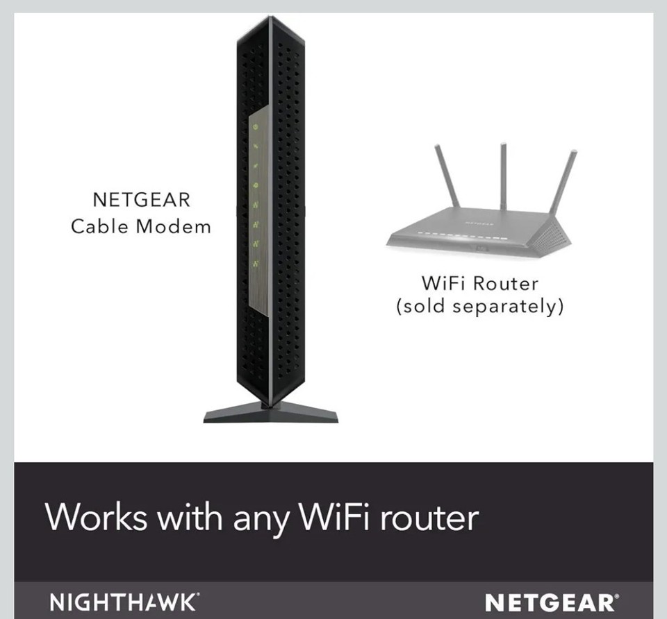 NETGEAR Nighthawk CM1200 DOCSIS 3.1 Cable Modem | eBay