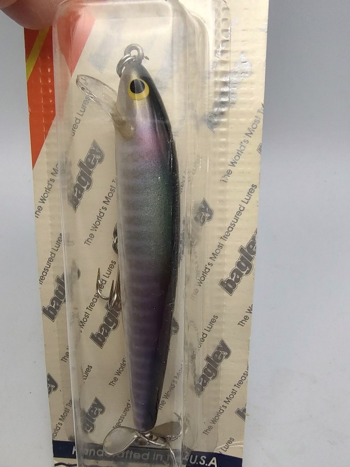 VINTAGE BAGLEY'S BANG O LURE #4 TOP WATER FISHING LURE Spin Tail | eBay