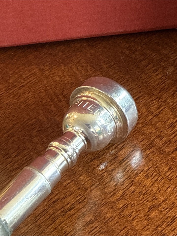 JUPITER 7C Trumpet Instrument Mouthpiece Silver Plate Solid Brass Size ...