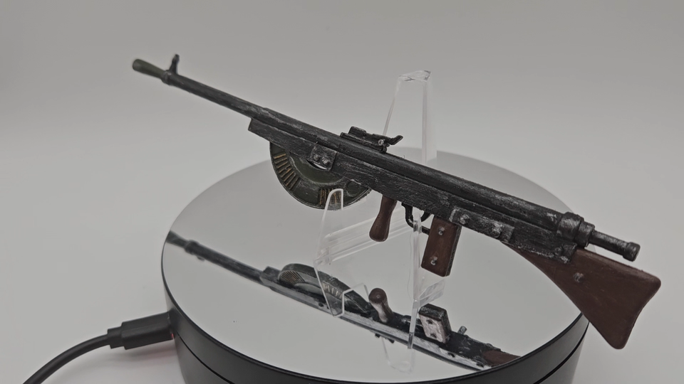 WWI FRENCH CHAUCHAT M1915 LMG – 1/6 SCALE MACHINE GUN FOR 12" FIGURE ...