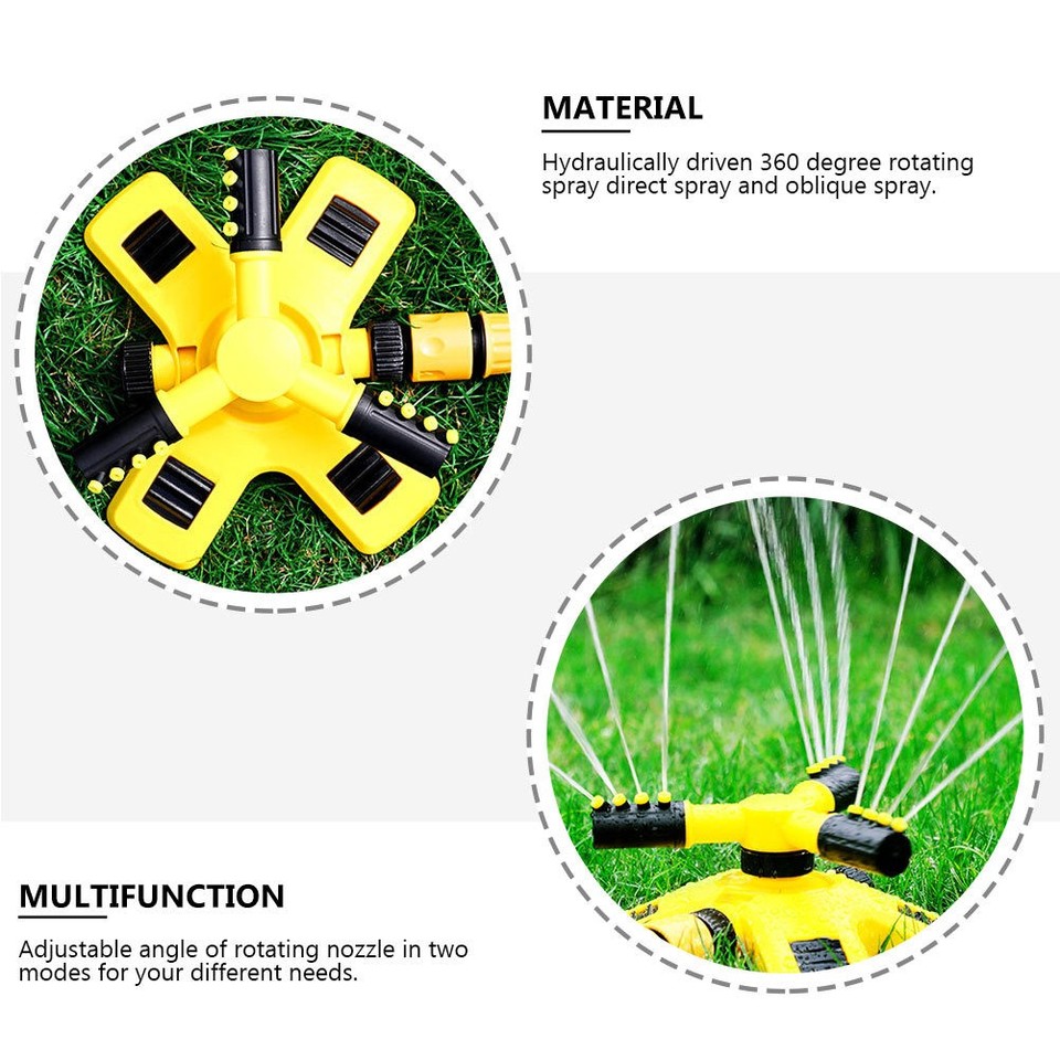 1 Set Agricultural Irrigation Tool Sprinkler with 3/4 inch Connector ...