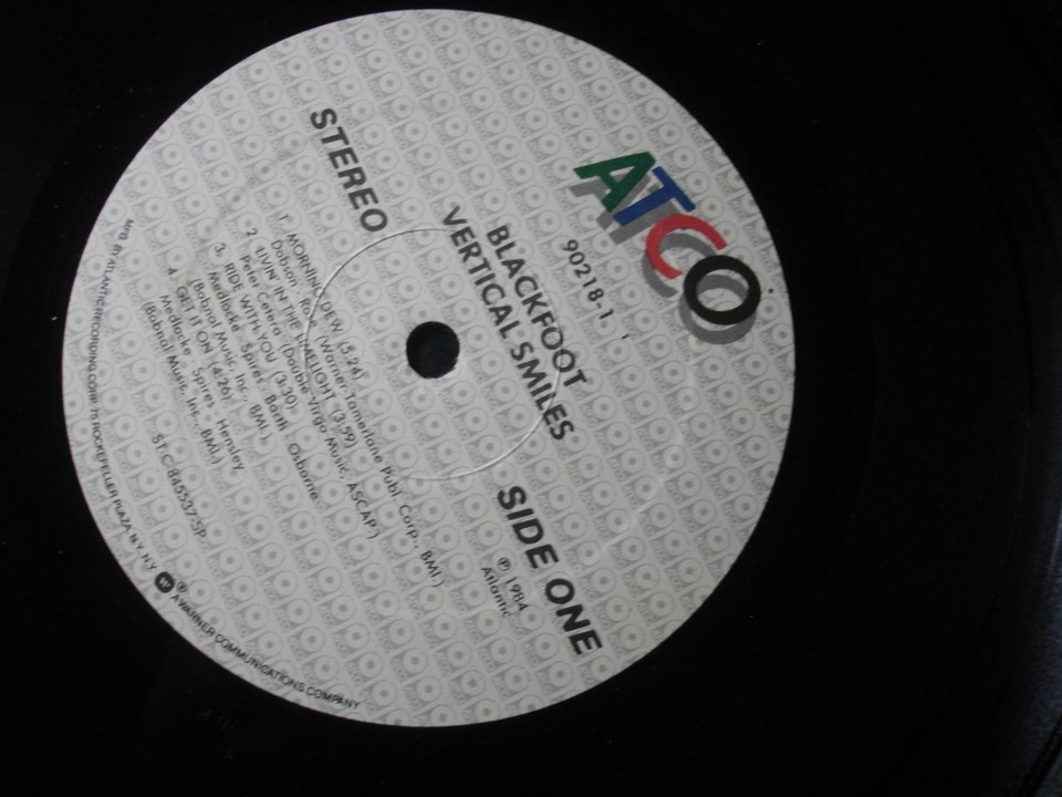 BLACKFOOT VERTICAL SMILES LP RECORD | eBay UK