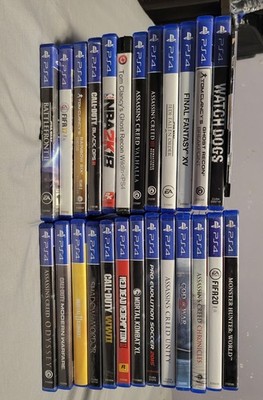 HUGE Sony PlayStation 4 PS4 Games Lot Bundle of 26 Games | eBay