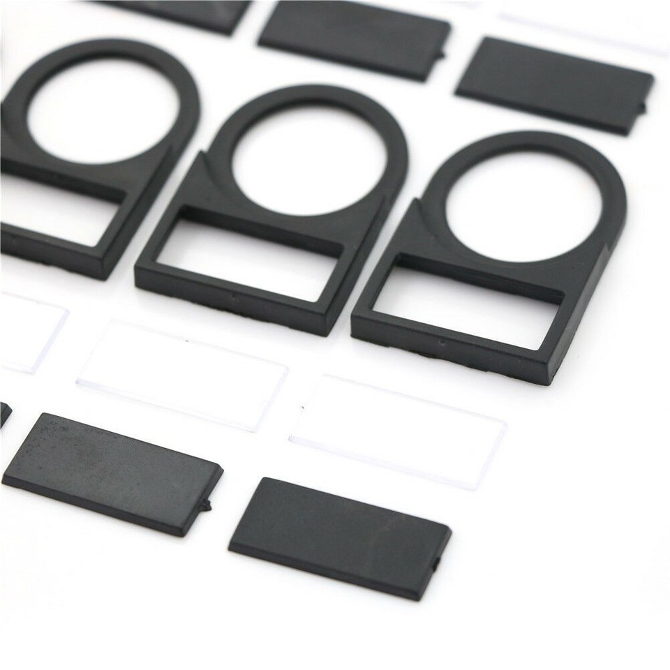 Brand New Switch Label Frame Label Frame Switch Panel Label Frame Black ...
