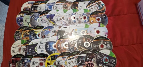 Lot Of 425+ SCRATCHED VIDEO GAME DISCS ONLY Xbox Nintendo Playstation+ ...
