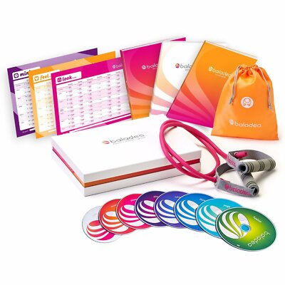 Baladea Fitness and Wellness System includes 8 Workout DVDs | eBay