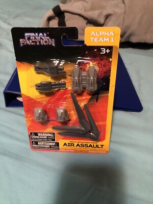 Final Faction Alpha Team 1 Mech Weapons Pack Air Assault NEW | eBay