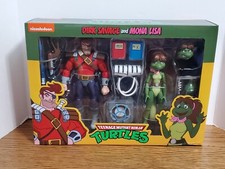 Teenage Mutant Ninja Turtles NECA Mona Lisa and Dirk Savage (Cartoon)