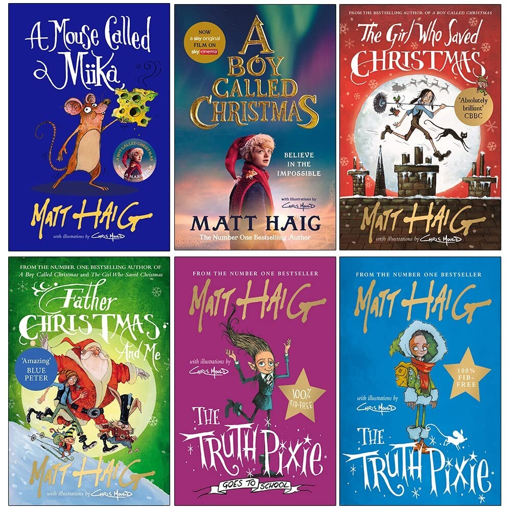 Matt Haig Collection 6 Books Set A Boy Called Christmas,Truth Pixie ...