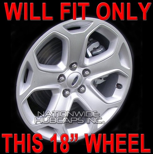 2011-2014 Ford Edge SEL SE 18" Chrome Wheel Skins Hub Caps Full Rim ...