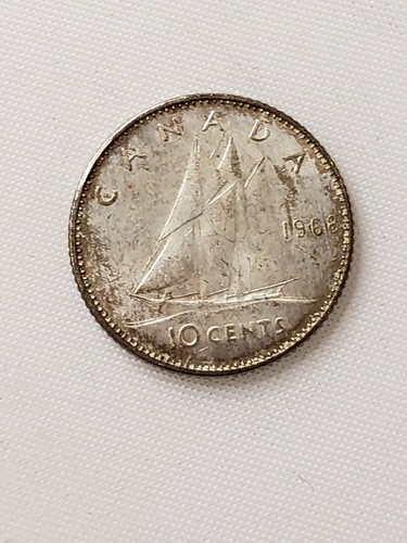 1968 Canada 10 Cent Silver Dime CANADIAN | eBay