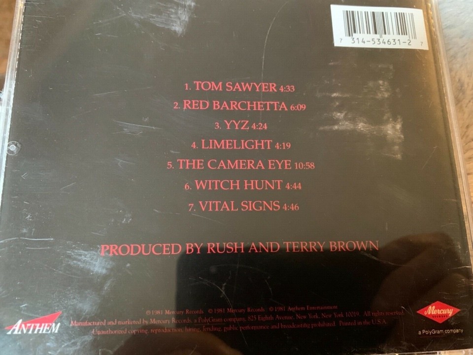 Moving Pictures by Rush [Remastered] (CD) 731453463127 | eBay