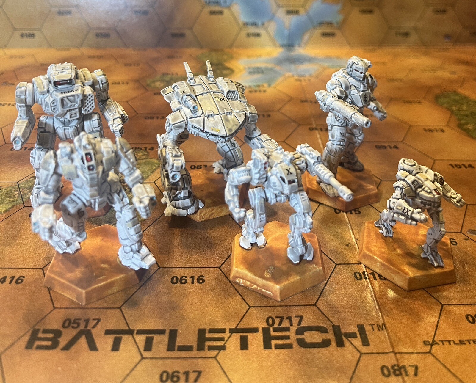 Battletech Comstar Command Level II +Box & Cards - COM GUARDS Painted ...