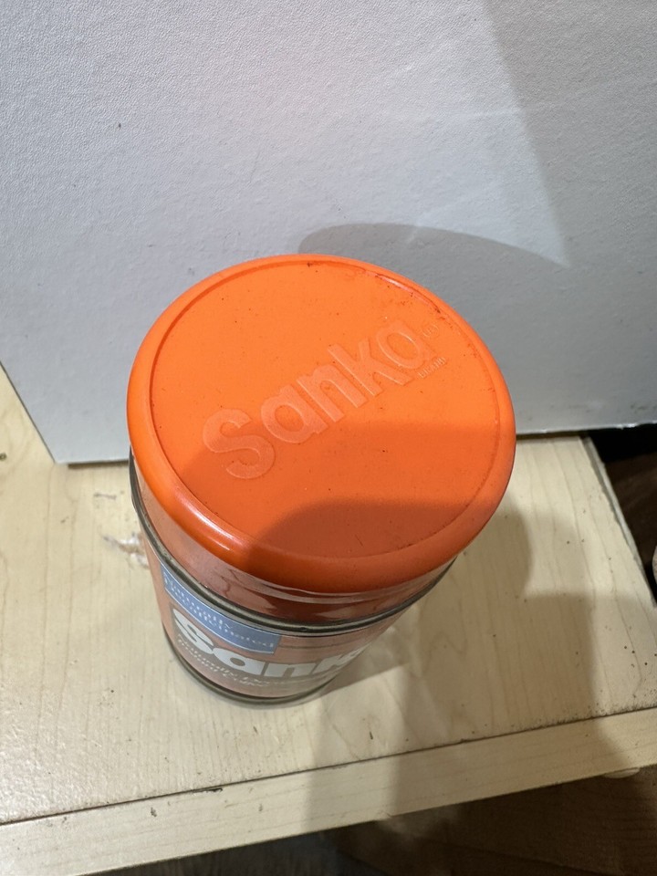 Vintage Sanka Instant Coffee 4oz Jar Container SEALED 1990’s MOVIE PROP ...