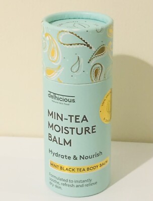 Delhicious Min-Tea Mint Roll On Moisture Body Balm For Dry Skin ...