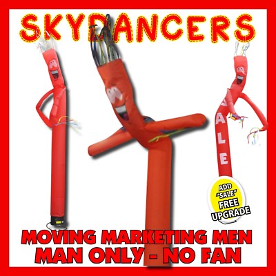 RED Air Dancer INFLATABLE Tube Sky Man SALE Marketing Option SKYDANCER ...