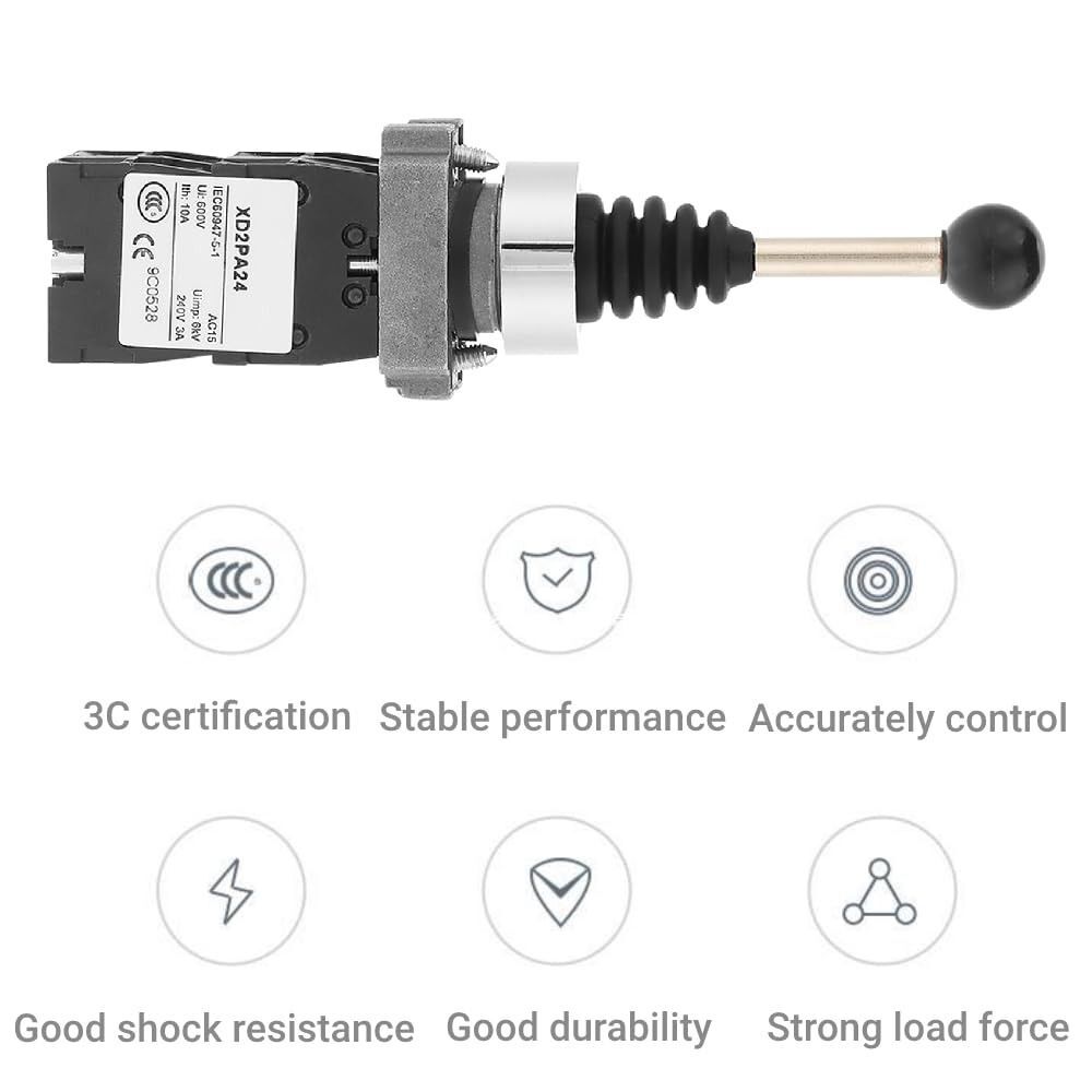 4 Position Joystick Switch Controllers AC 380V DC 220V Cross Joystick ...