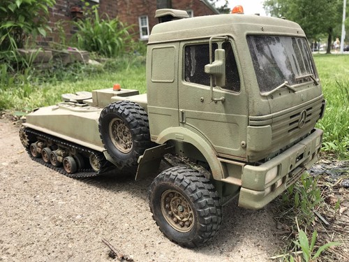 1/14 Half Track Rc Tank Truck With 9 Channel Radio Halftrack | eBay