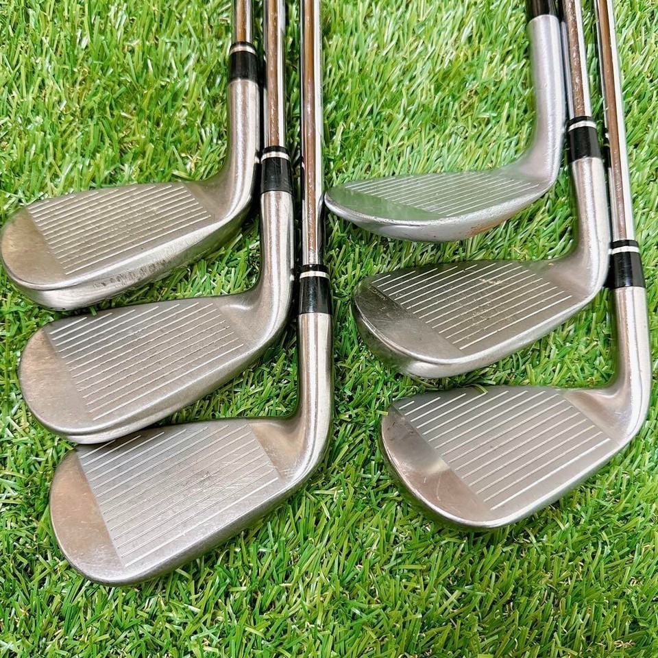 NIKE GOLF Club Set 1W 3W 5W 6-9i Pw 56° 9pc RH Graphite & Steel Stiff ...