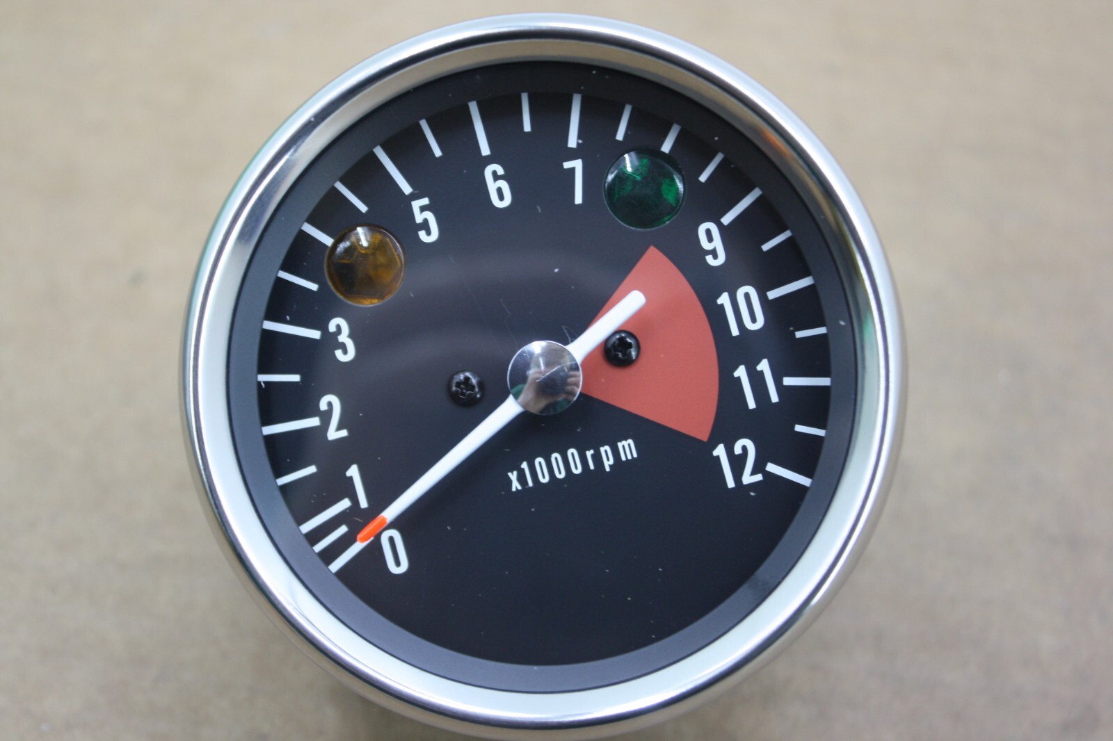 69 70 71 KAWASAKI H1 H1A H1B MACH III 500 TACHOMETER GAUGE TACH 12K 1:5 ...